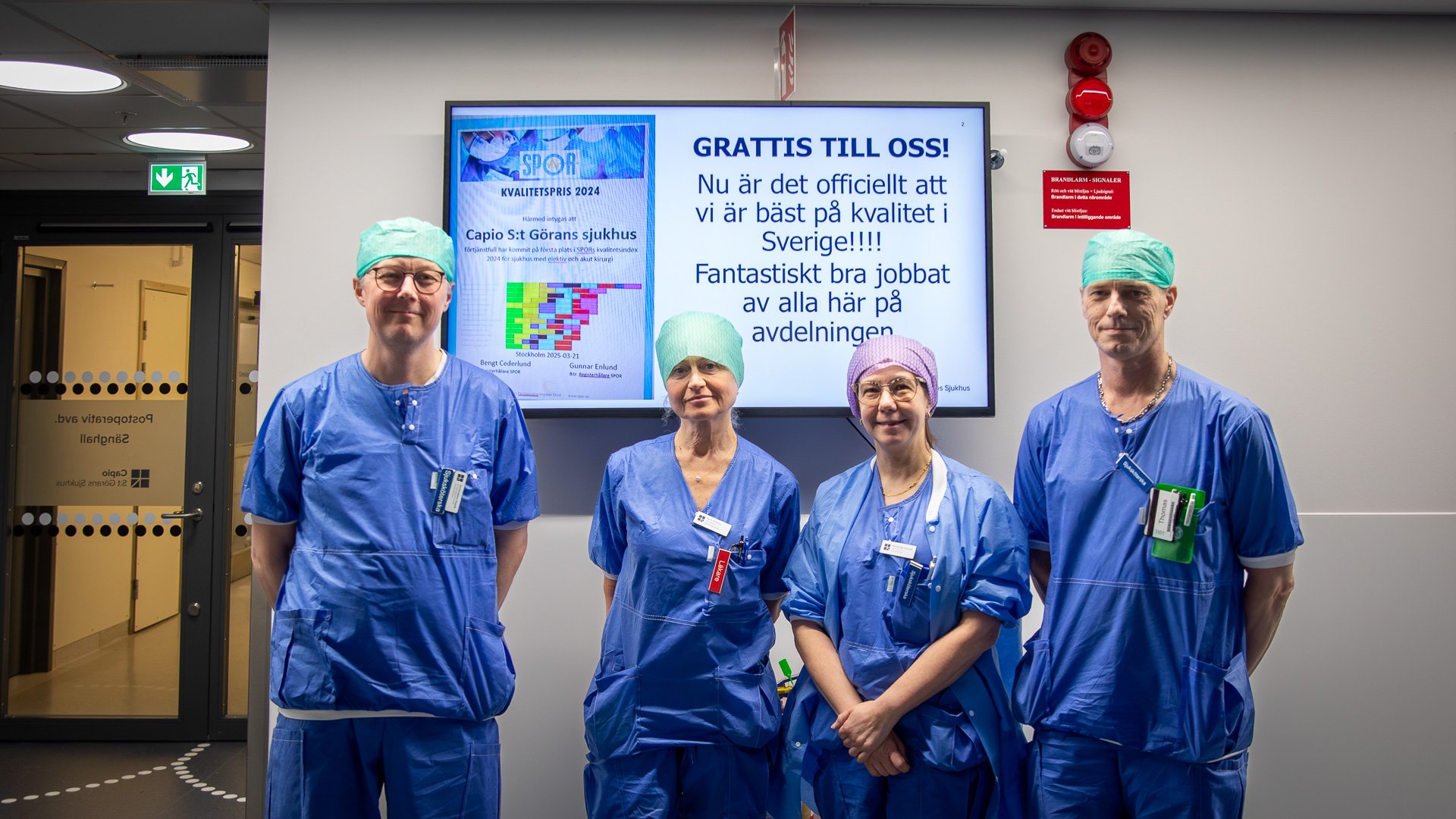 Toppkvalitet för operationer under 2024